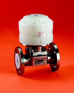 EP Pneumatic Valves, 2-way, PFA-lined | EP PFA Valves | Entegris