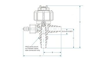 Integra® Pneumatic Valves, 1/2" Orifice, 2-way, Adjustable Bypass ...